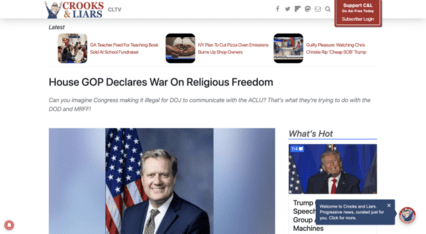 House GOP Declares War On Religious Freedom | Political Research Associates
