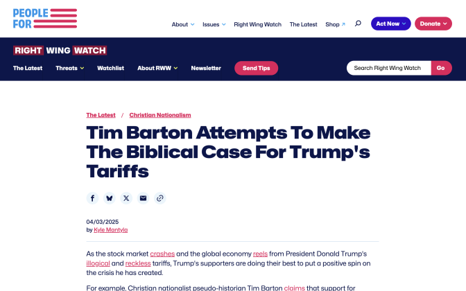 Homepage | Political Research Associates